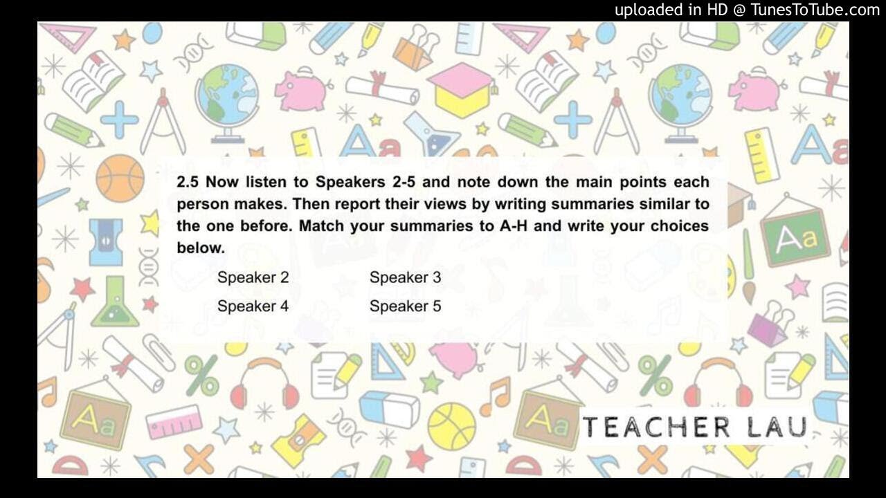 2.5 Education for Life - Listening - YouTube