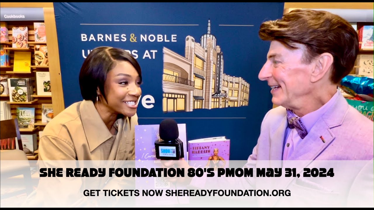 Tiffany Haddish and BJ Korros talk about the SHE READY FOUNDATION 80's ...