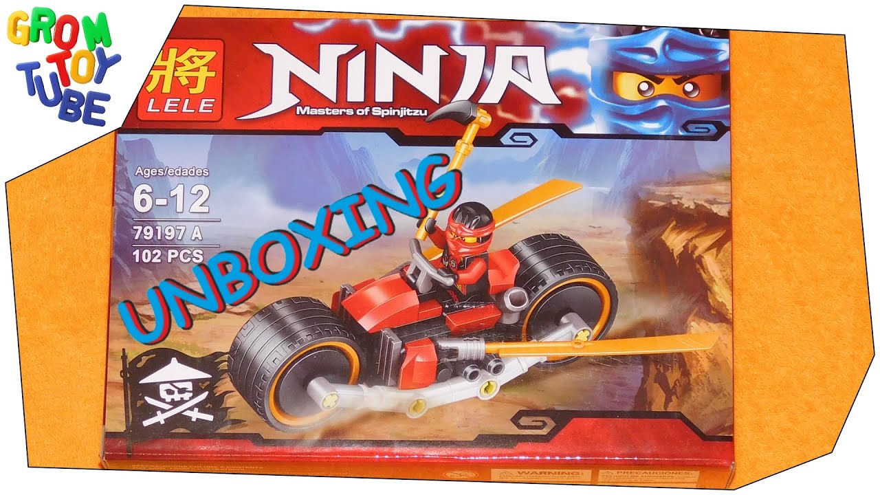Unboxing 2016 NEW LELE 79197A Lego Ninjago Marvel Ninja Building Blocks ...
