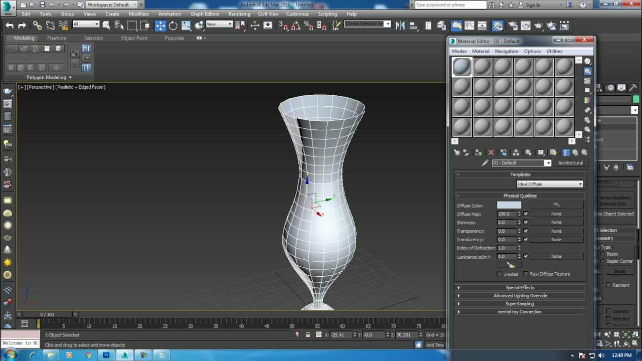 Spline modeling basics tutorial 3dsmax - YouTube