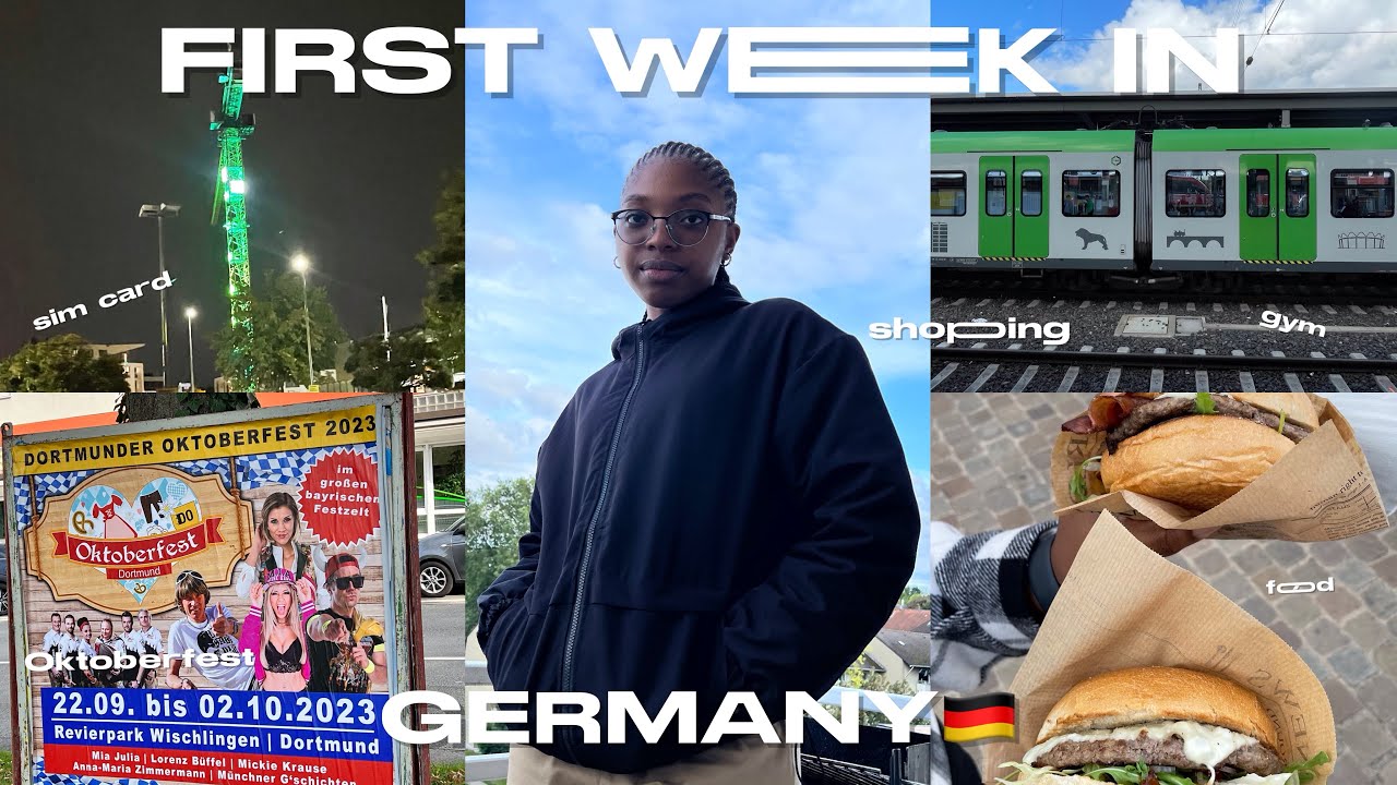 MY FIRST WEEK IN GERMANY: Oktoberfest, Phoenix See, Essen, Shopping ...