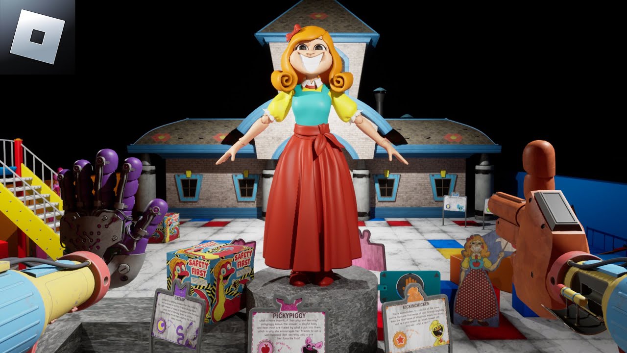 Roblox Poppy Playtime Chapter 3 : Miss Delight (Full HD) (Roblox Full ...