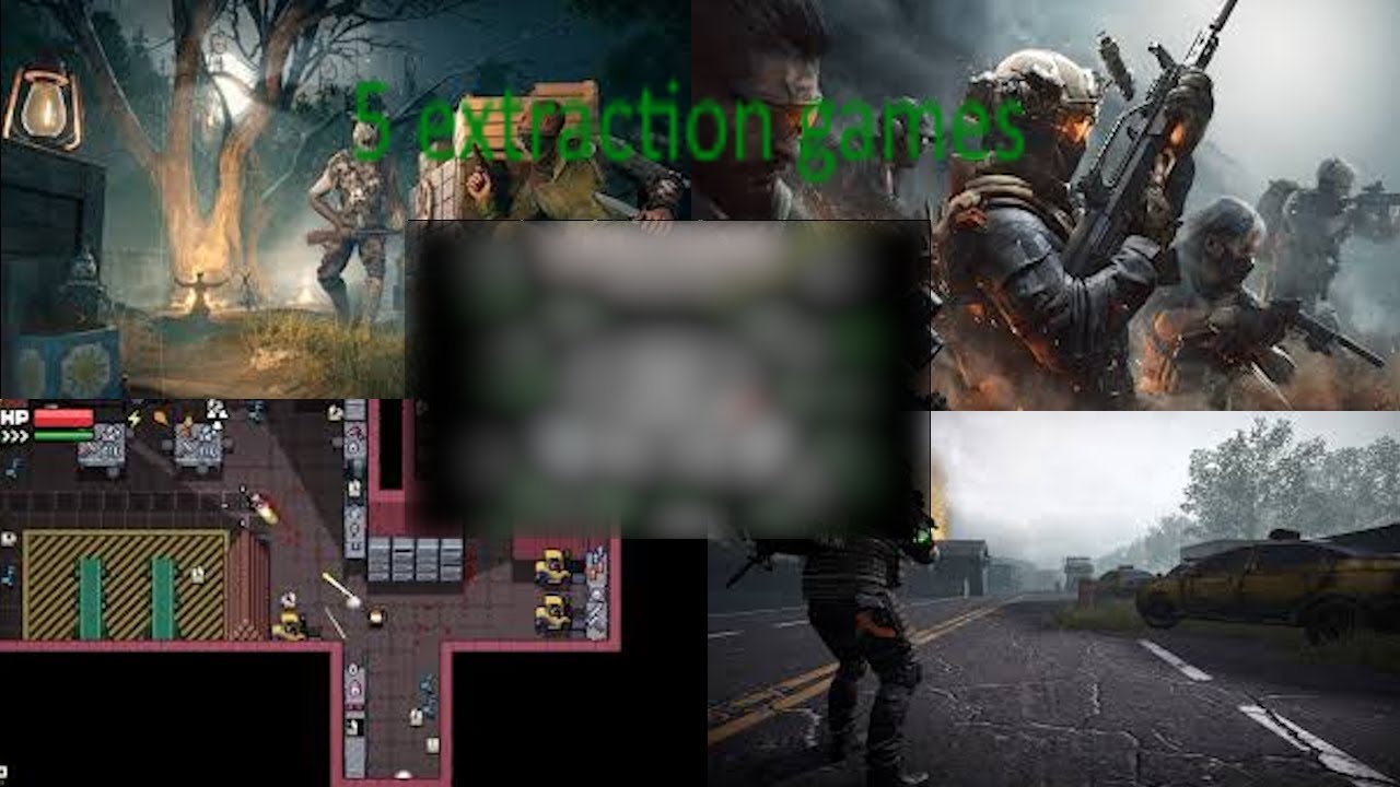 Ranking 5 extraction games - YouTube