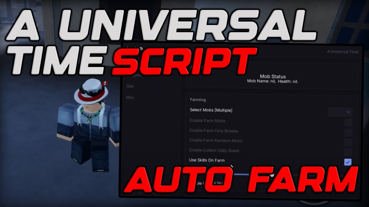 [UPDATE 4.7] A Universal Time Best Script Gui Auto Farm, Kill Aura ...