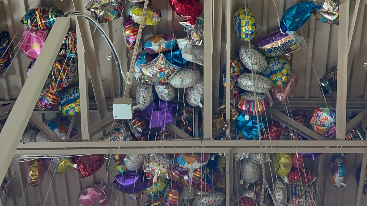 Dollar Tree why the balloons in the ceiling !? #dollartree #balloons # ...