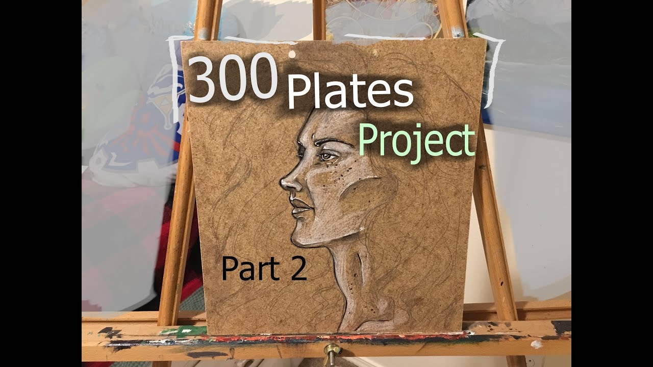 300 Plates Project / Part 2 - YouTube