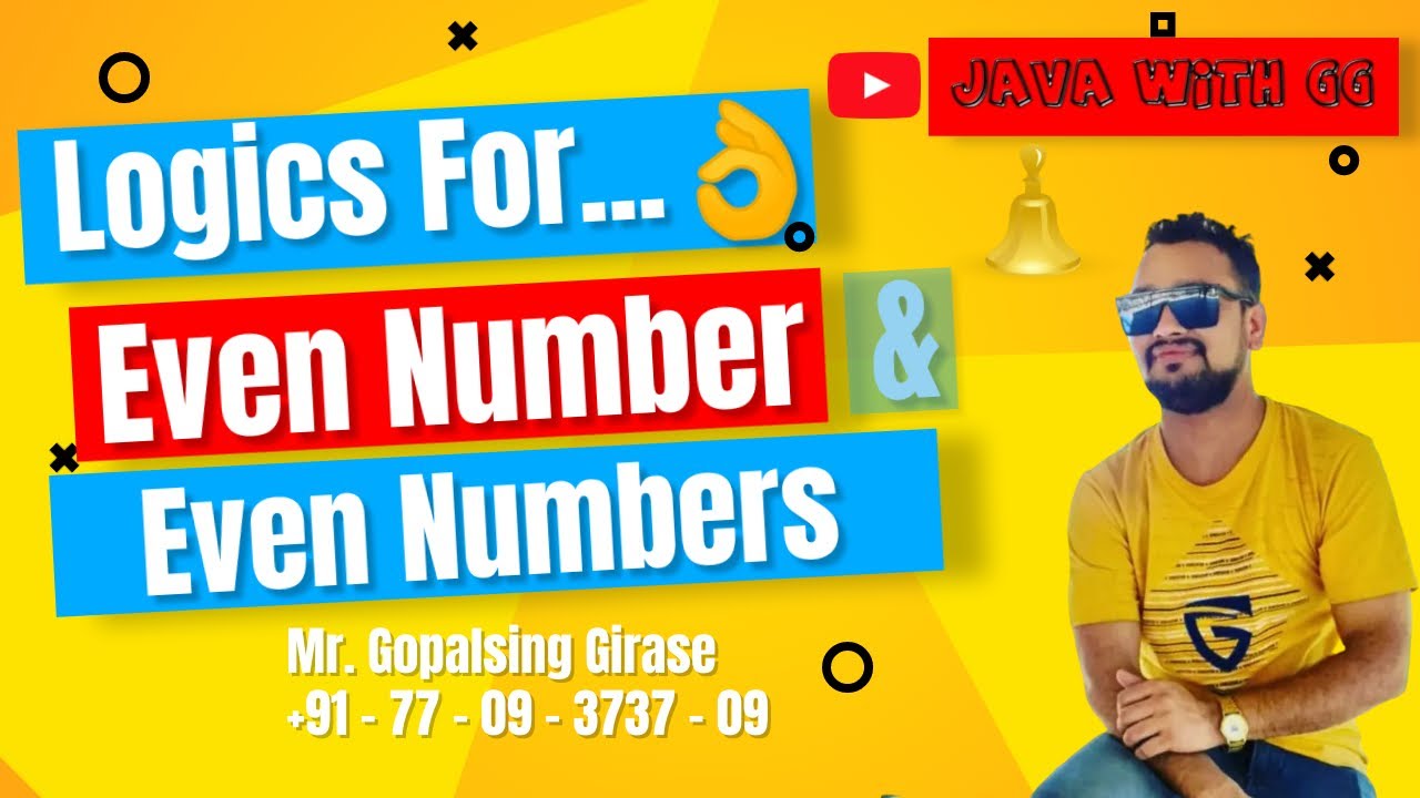 Industrial Logical Program Logics For Even Number and Even Numbers - YouTube