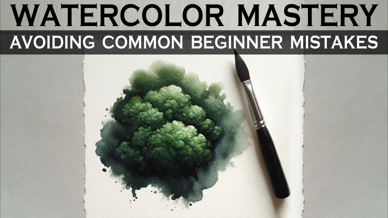 Watercolors and Blending Techniques for Beginners | Step-by-Step ...