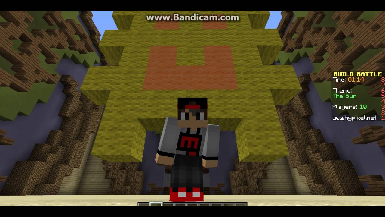 Minecraft Build Battle | The Happy Sun - YouTube