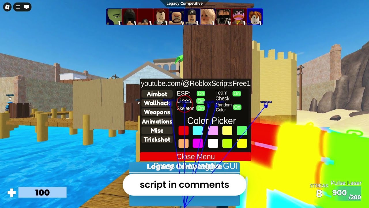 BEST Roblox Arsenal Script Pastebin [AIMBOT, ESP & KILL AURA] - YouTube