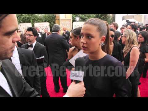 Golden Globes 2014: Adele Exarchopoulos Interview