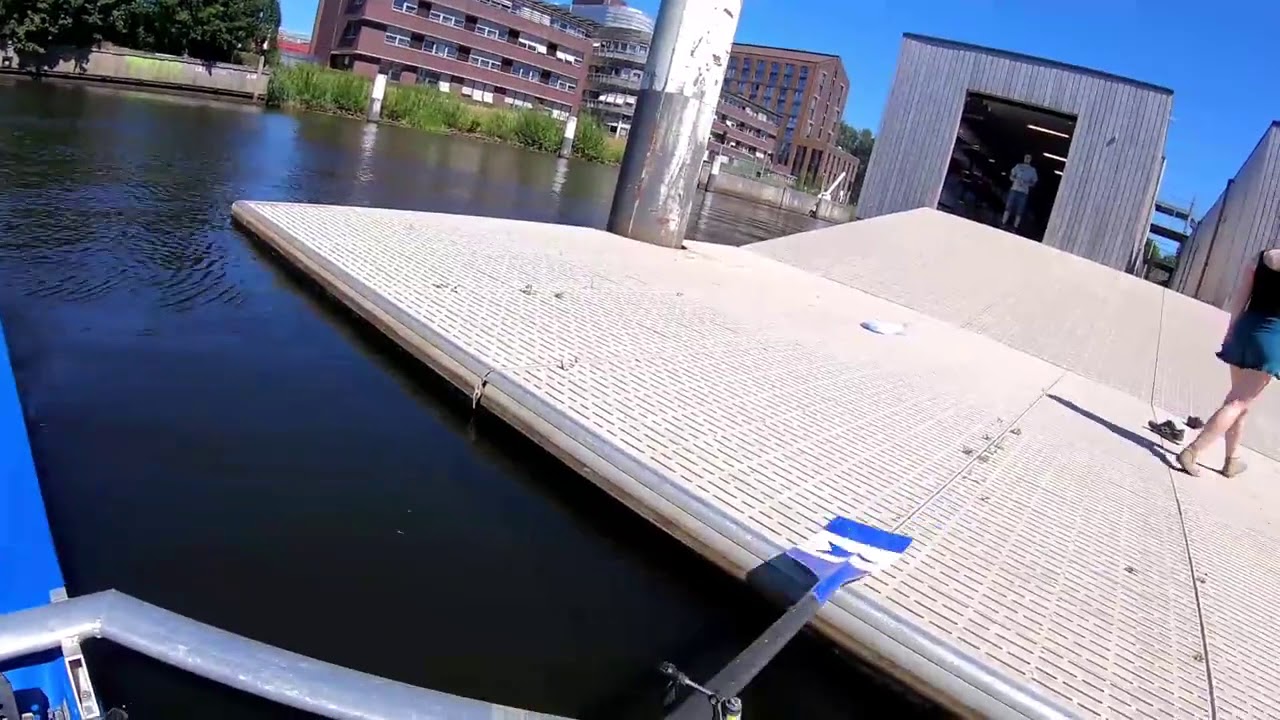 Roeien bij de Zwolsche Studenten Roeivereniging Boreas - YouTube