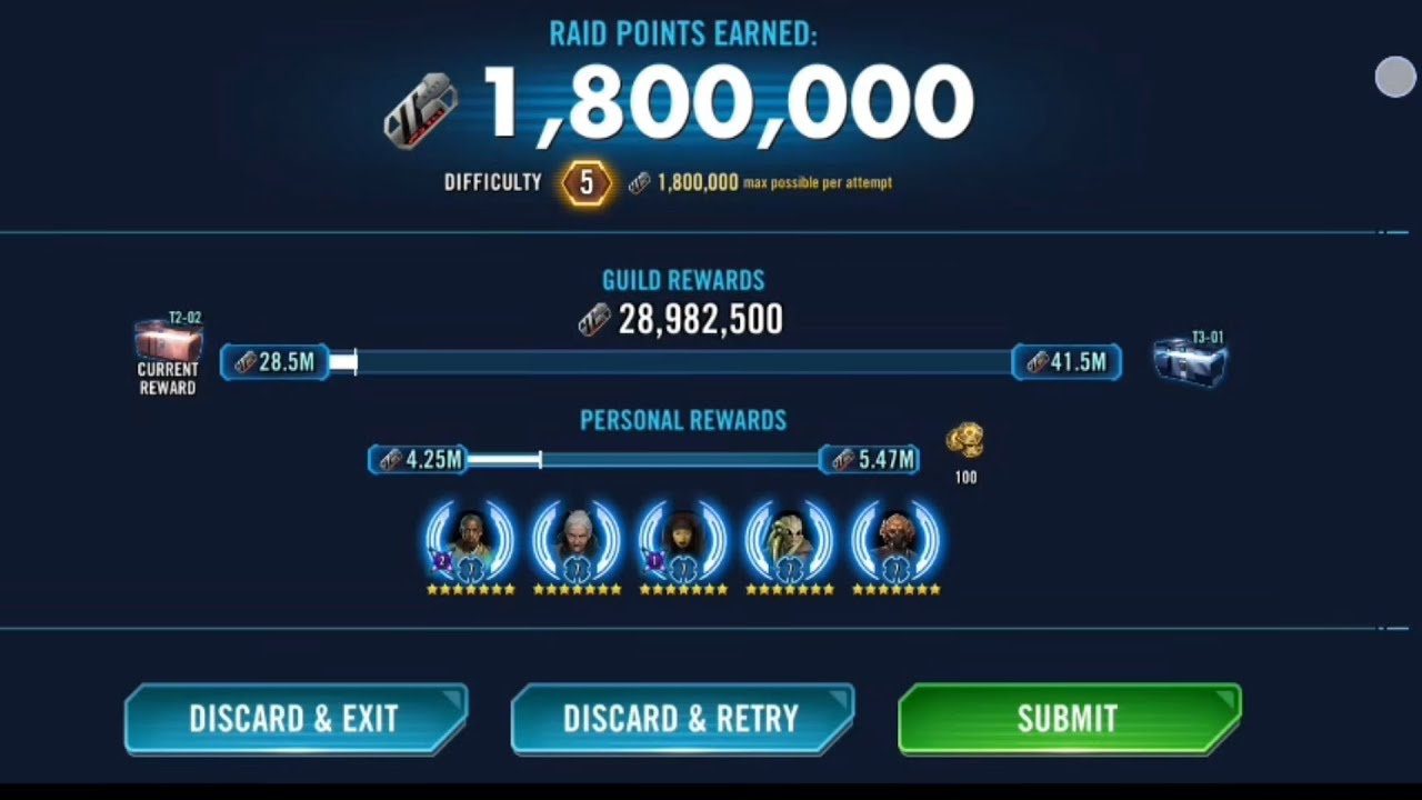 SWGOH: Order 66 Raid - Kelleran Beq Jedi Vanguard lead 1.8mil max score ...