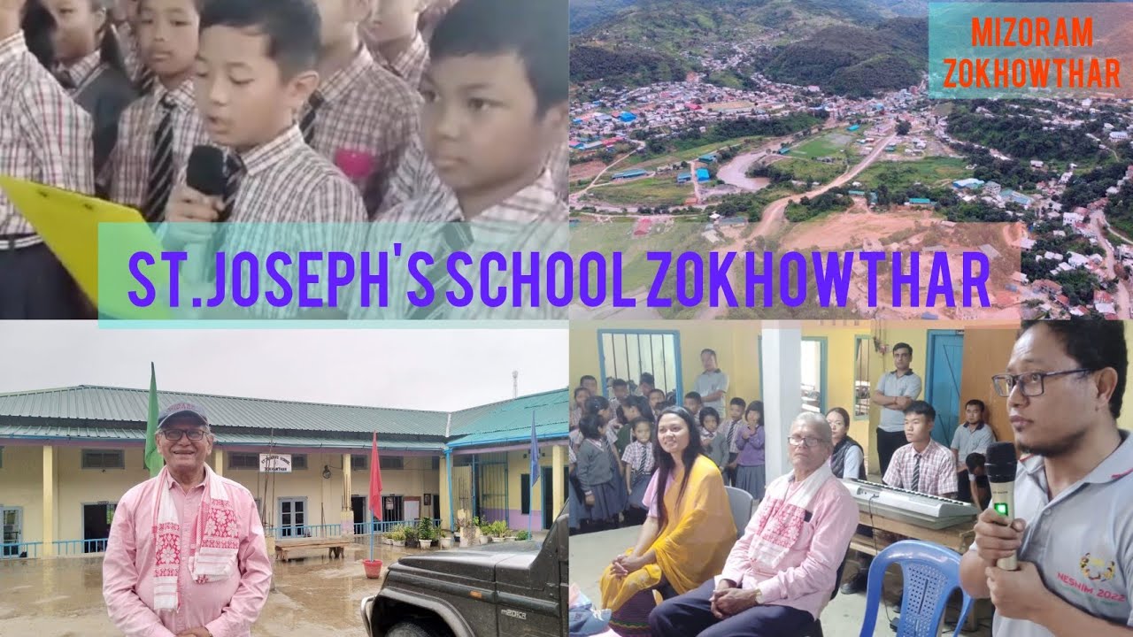 My 1st Visit St.Joseph's School Zokhowthar along with Fr.Harry D'Silva ...