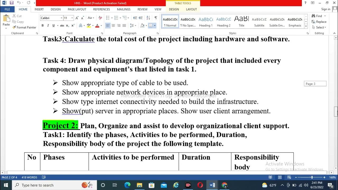 HNS LEVEL 4 coc full practical - YouTube