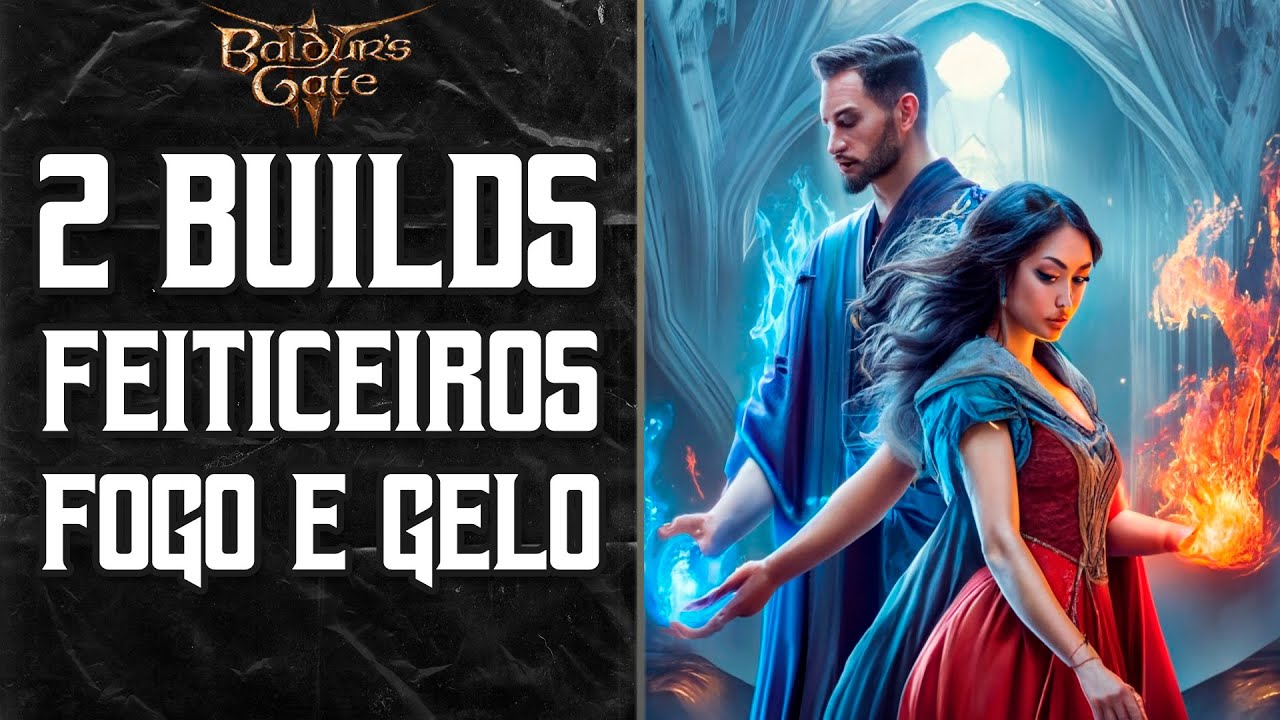 BALDUR'S GATE 3 - BUILDS DE FEITICEIRO DRACÔNICO DO FOGO E DO GELO # ...