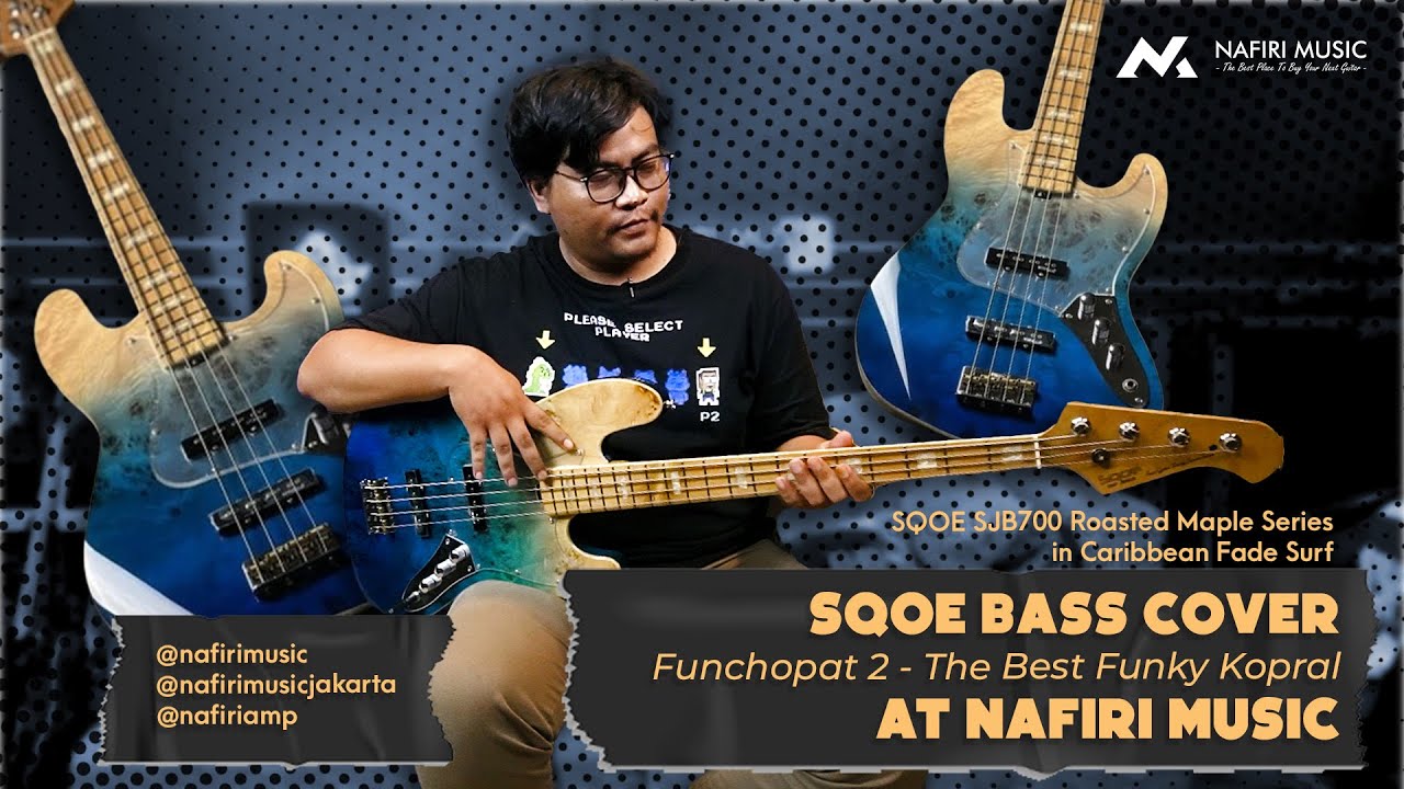 Cover Bass SQOE SJB700 Funky Kopral - Funchopat 2 | SQOE BASS - YouTube