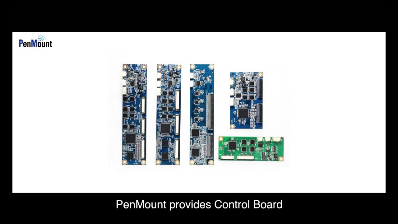 PenMount Projected Capacitive Touch Panel (PCAP/PCI) controller - YouTube