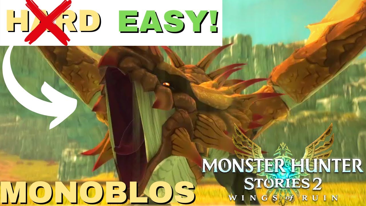 HOW TO EASILY GET MONOBLOS EGG| Monster Hunter Stories 2 - YouTube