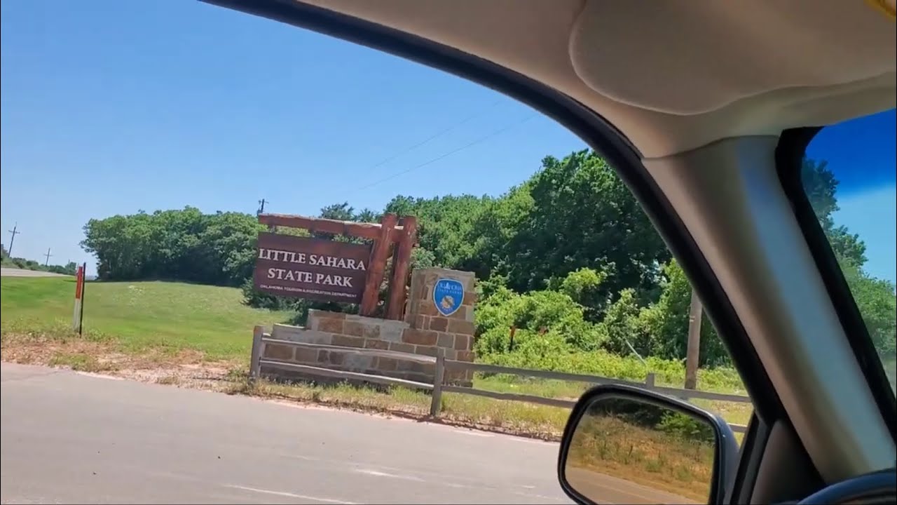 Little Sahara State Park Oklahoma Campground - YouTube