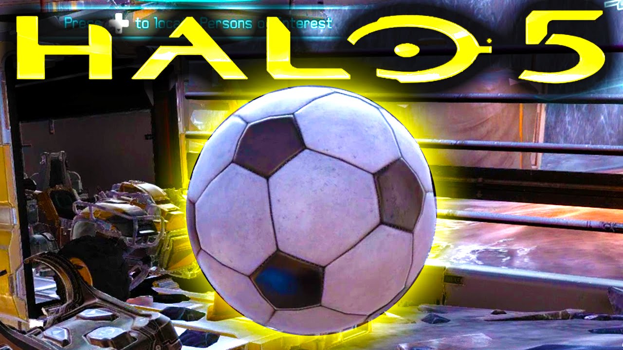 HALO 5 SOCCER BALL EASTER EGG (Halo 5 Easter Egg) - YouTube
