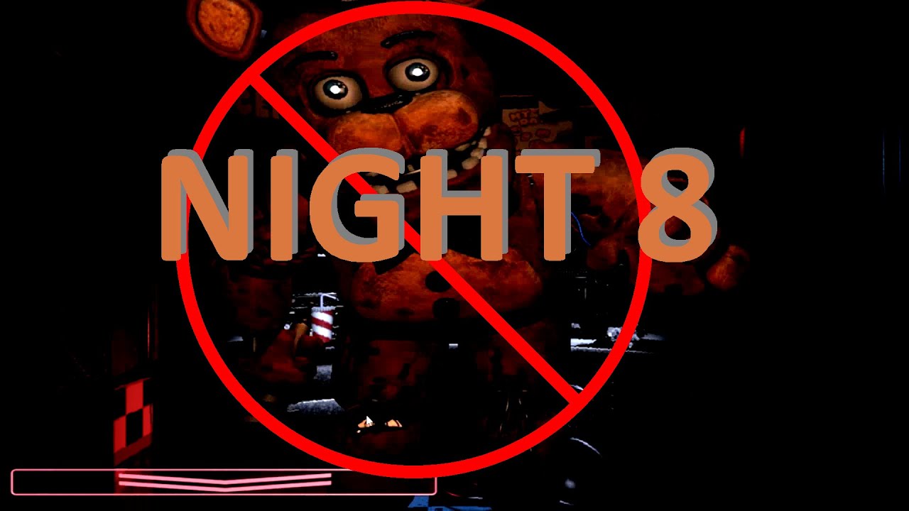 The Return to Freddy's Collection - TRTF 1 Night 8 but Freddy never ...