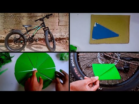 Cycle Rim modification ideas with cardboard How to modify - YouTube
