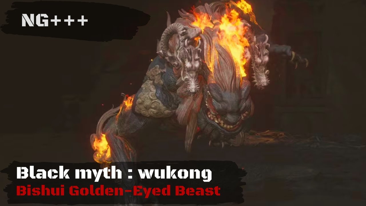 How to | Bishui Golden-Eyed Beast | Black Myth : Wukong | NG+++ ( EPIC ...