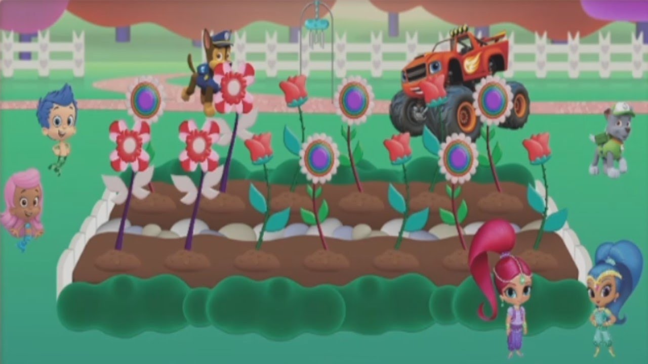 Nick Jr. Games - NICK JR. FRIENDSHIP GARDEN (Watchkreen Style) - YouTube