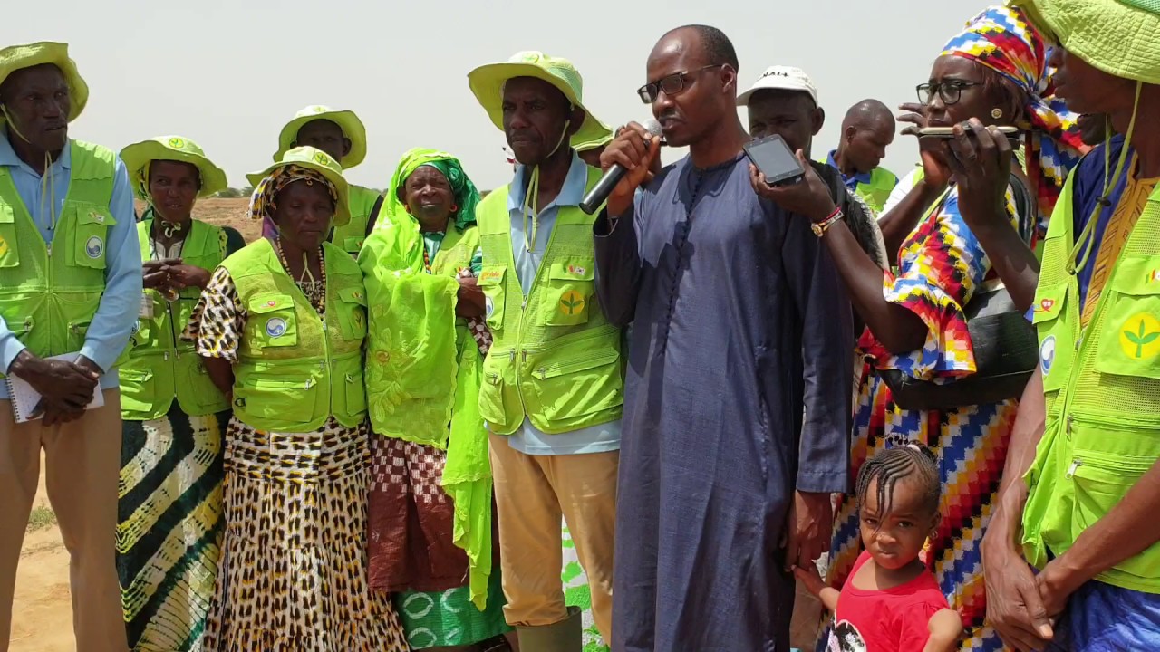#새마울#세네갈 Le discours de Boubacar Ba- la cérémonie de machine agricole ...