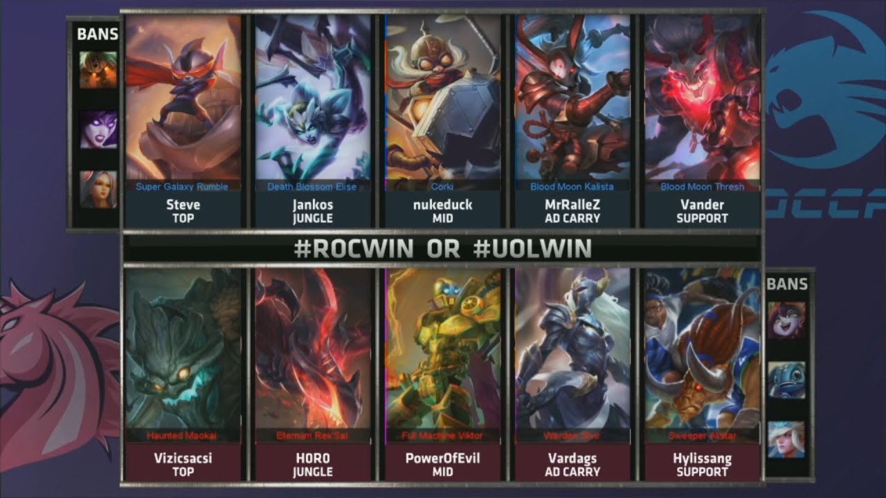 UOL vs ROC Game 3 Highlights - UNICORNS OF LOVE vs ROCCAT ...