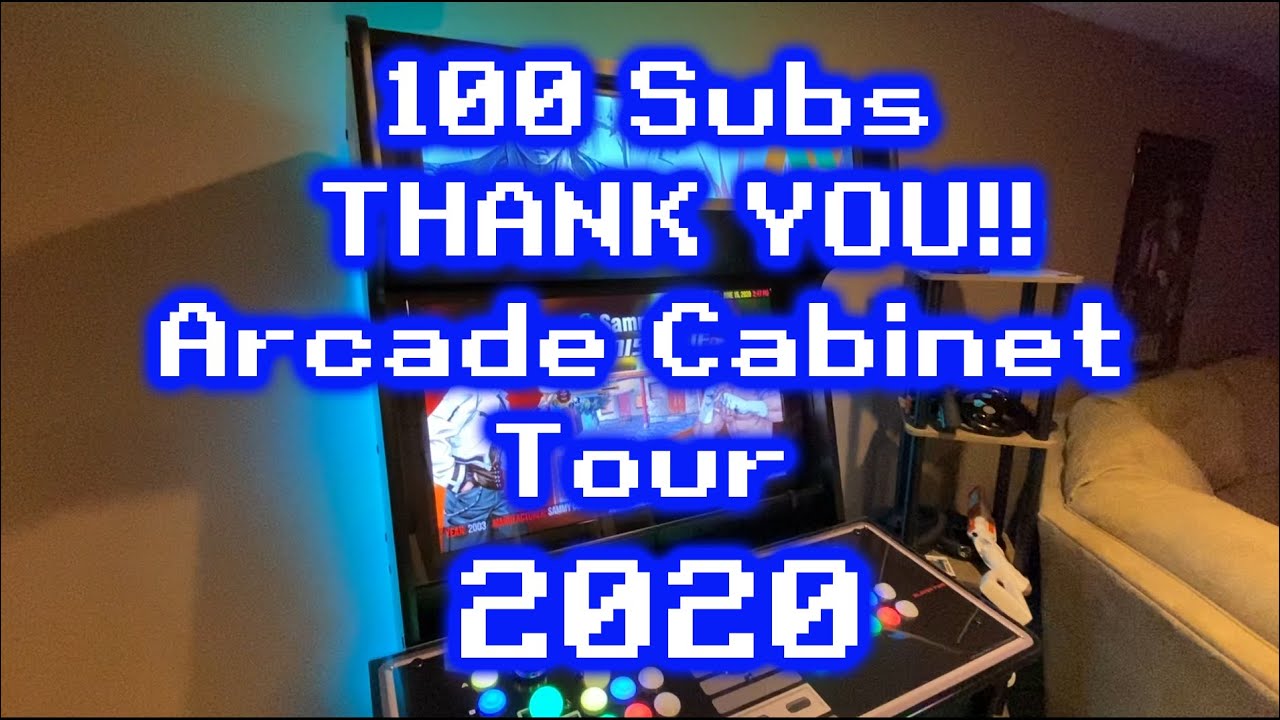 Rec Room Masters Arcade Cabinet Tour 2020 - YouTube