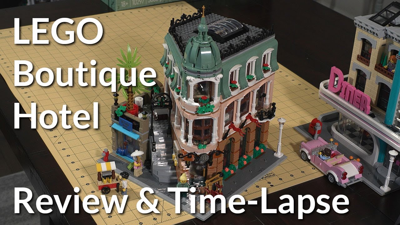 LEGO Boutique Hotel: Review & Time-Lapse - YouTube