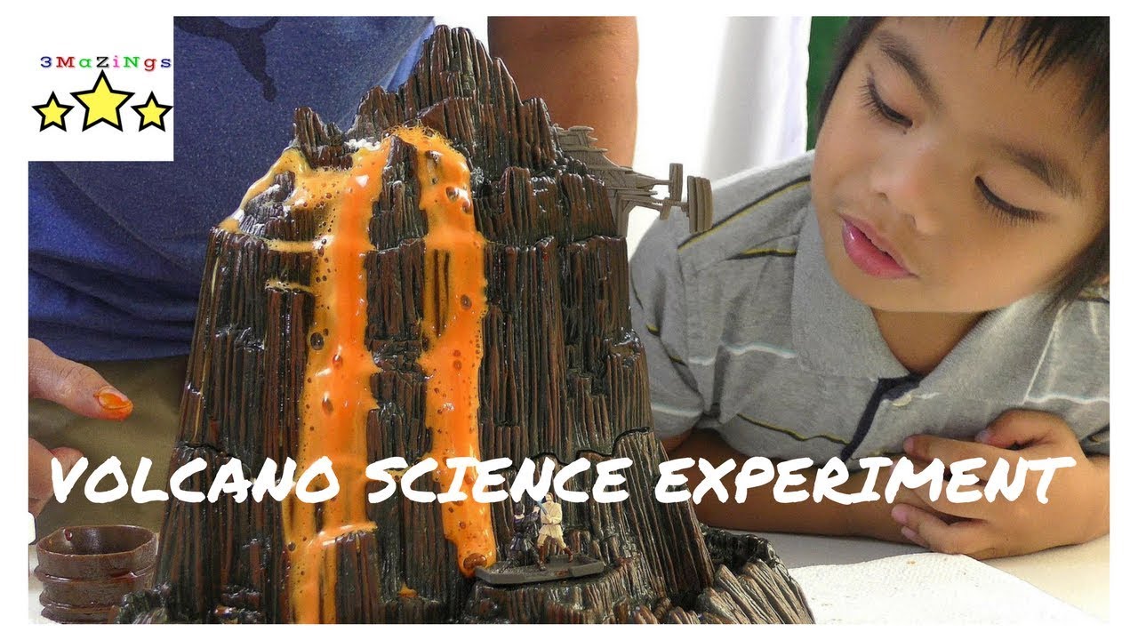 Star Wars Erupting Volcano Lab Science Experiment - YouTube
