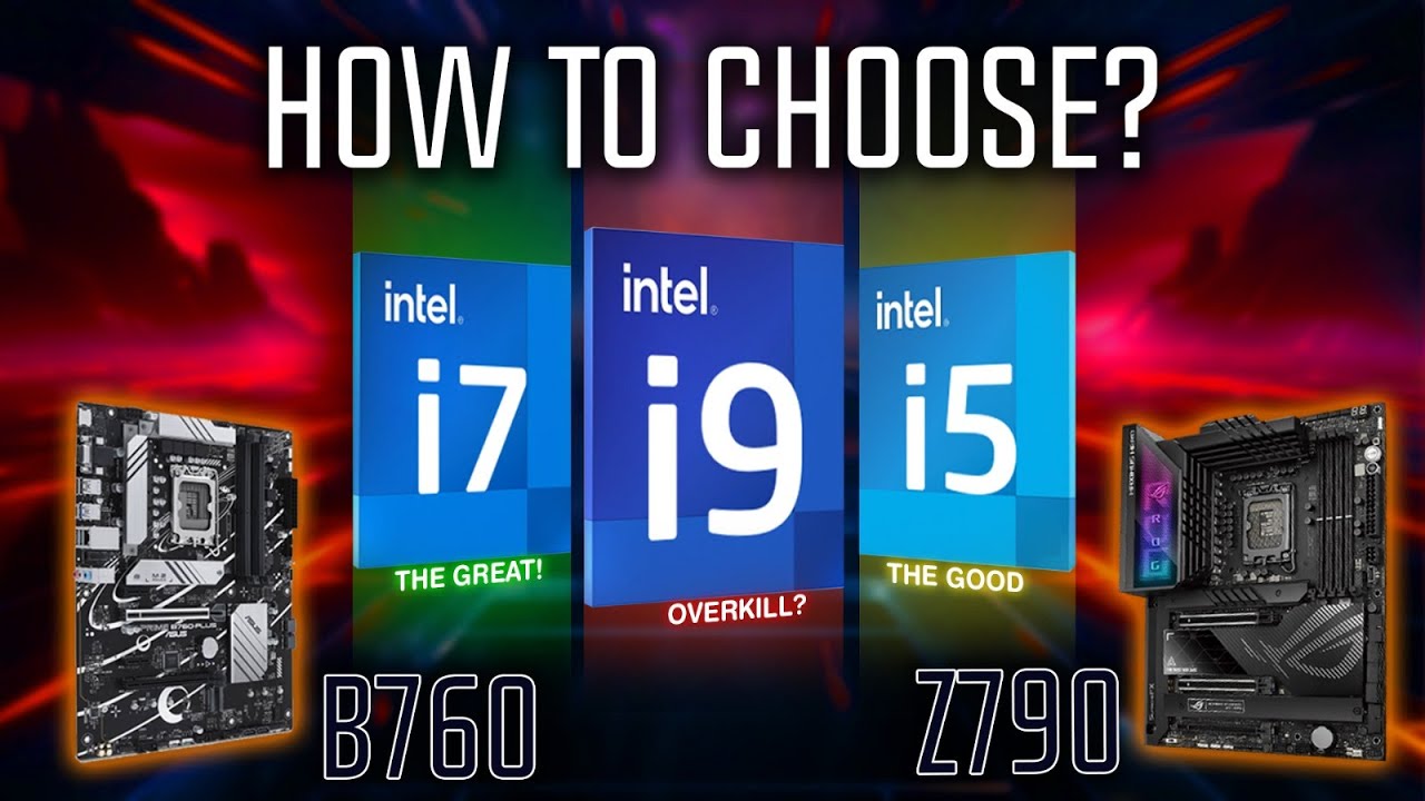 Intel Core i5 vs i7 vs i9 - YouTube