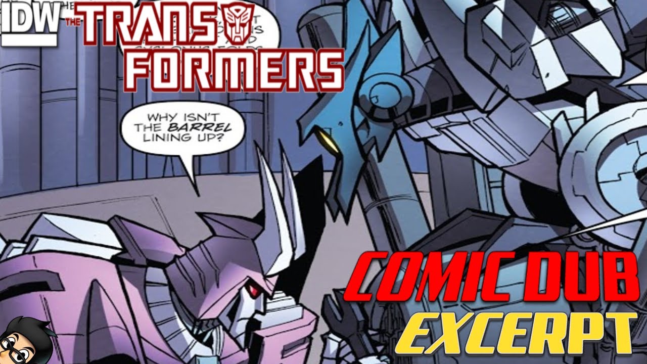 [COMIC DUB] Whirl & Cyclonus - Transformers IDW MTMTE 53 Excerpt - YouTube