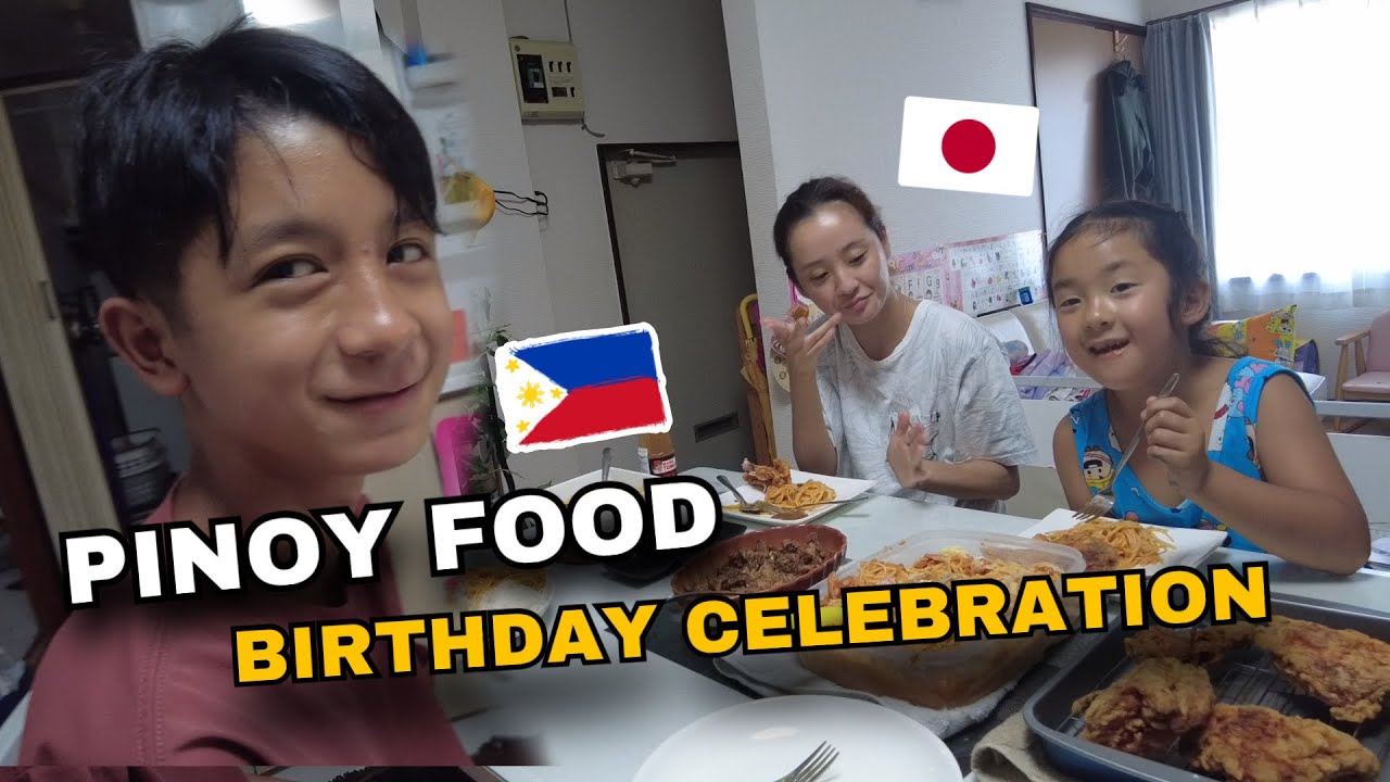 PINOY FOOD PARA SA BIRTHDAY CELEBRATION NI KUYA EIJI | Filipino ...