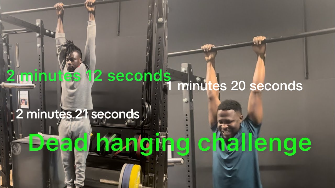 Dead hanging challenge who won! - YouTube
