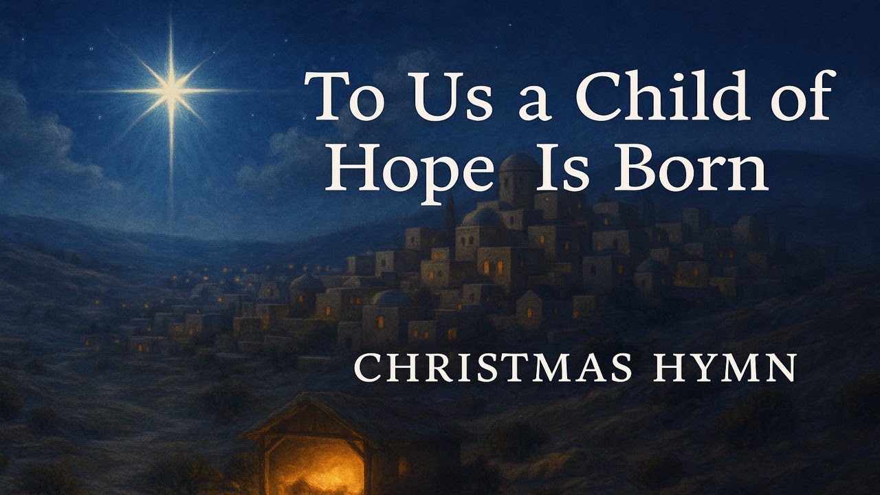 To Us a Child of Hope Is Born (Classic Hymn) [Official Lyric Video ...