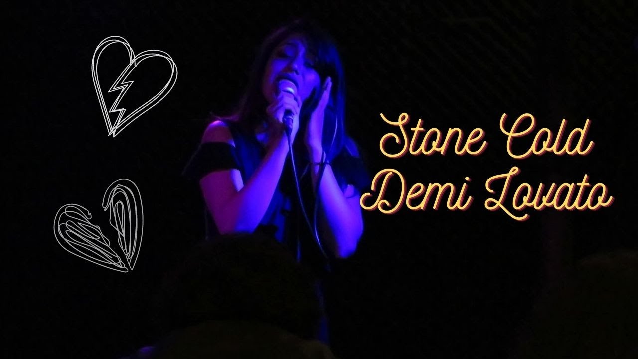Stone Cold - Demi Lovato | Cover en vivo - YouTube