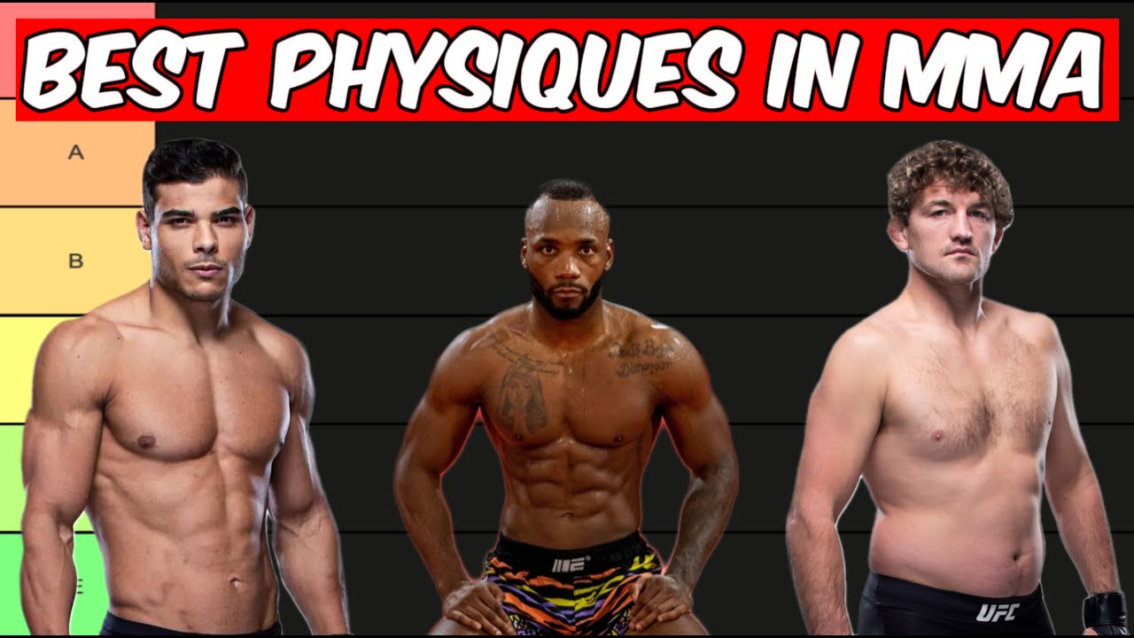 The Best Physiques In MMA Tier List - YouTube