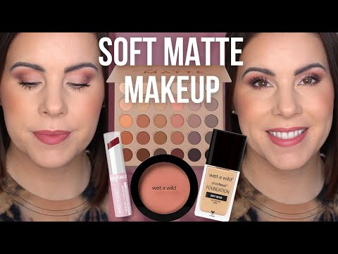 Everyday Soft Matte Makeup Look! - YouTube