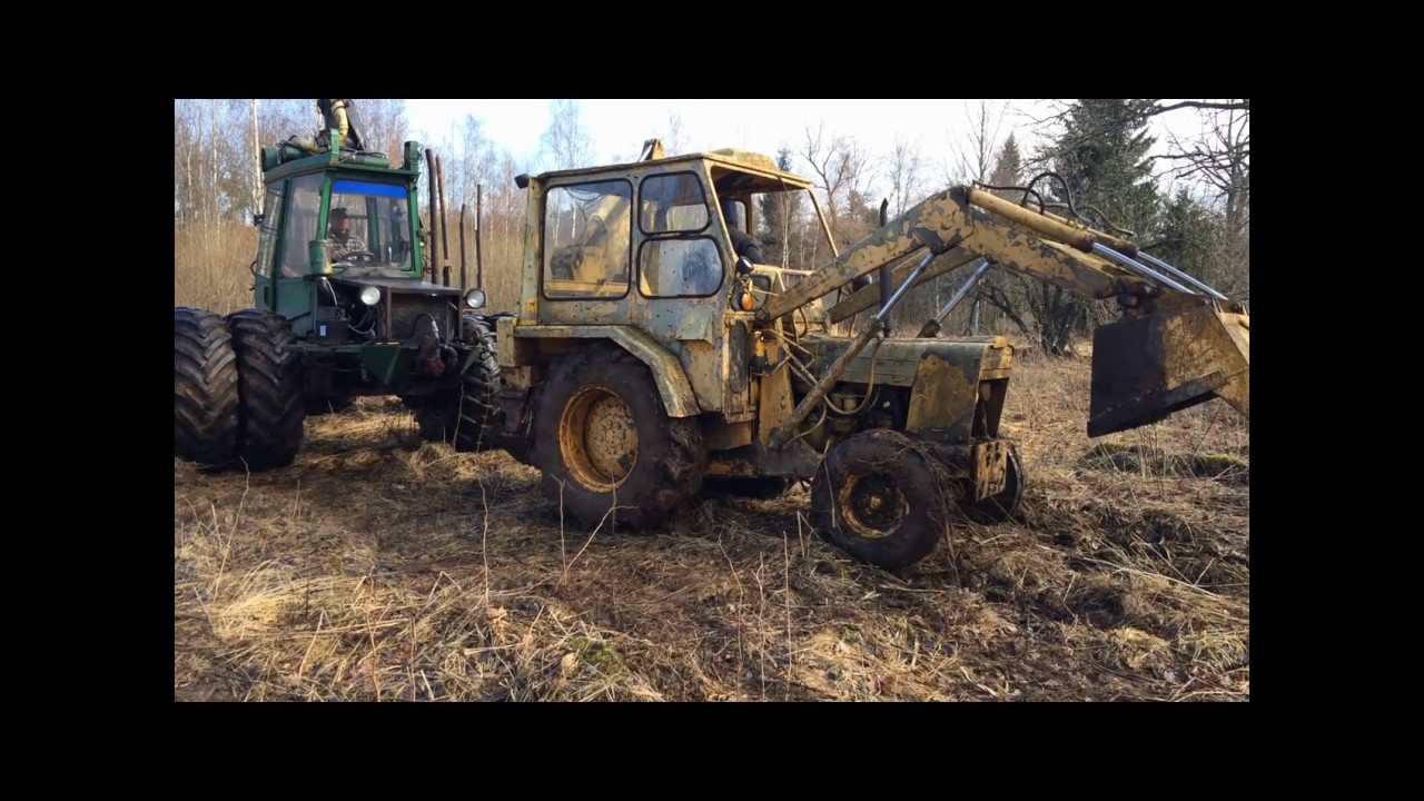 Valmet forwarder Monster - YouTube