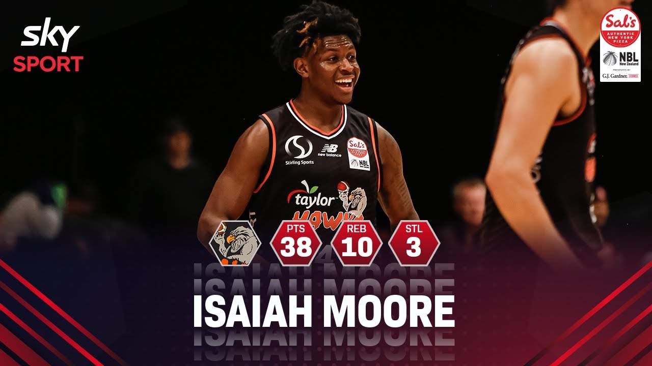 Isaiah Moore 38 PTS, 10 AST vs. Tuatara - YouTube