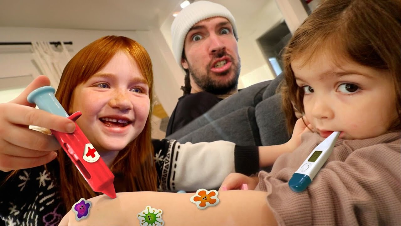 FAMiLY CHECKUP from Doctor Adley!! Playing our favorite games in REAL ...