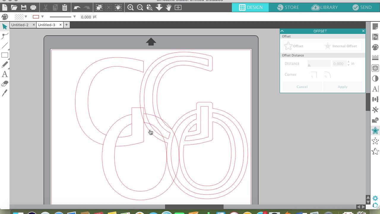 Letter Overlapping - YouTube