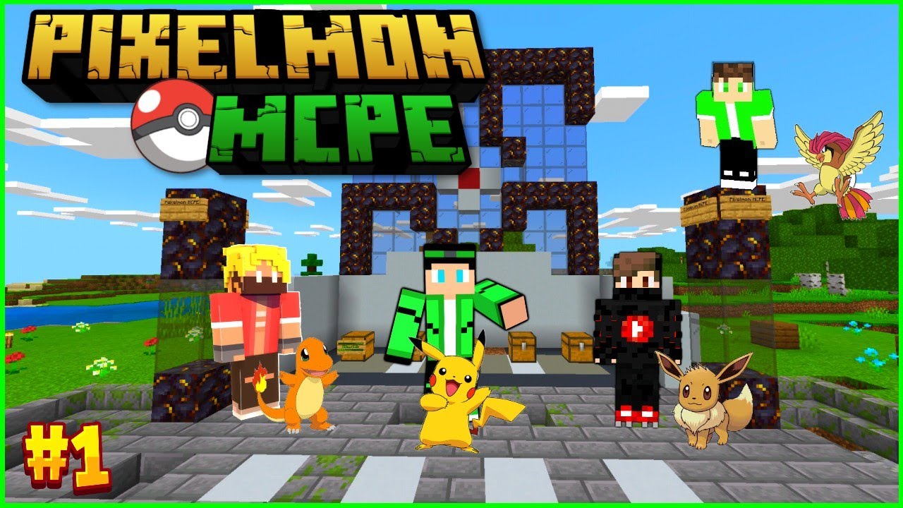 PIXELMON MCPE - NOVA SÉRIE - EP #1 - YouTube