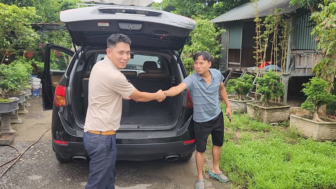 Về Quảng Ninh bắt Lexus Hàn Quốc trên tầm Santa Fe - Hyundai Veracruz 3.0L eVGT 2007 - YouTube