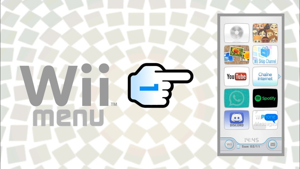 Présentation de mon menu Wii mais sur téléphone !? (Wii Phone/Révo ...