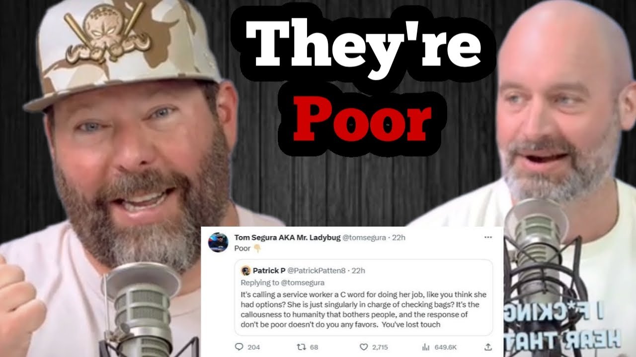 Bert Kreischer ROASTS Tom Segura For Making Fun Of Poor People!!! - YouTube